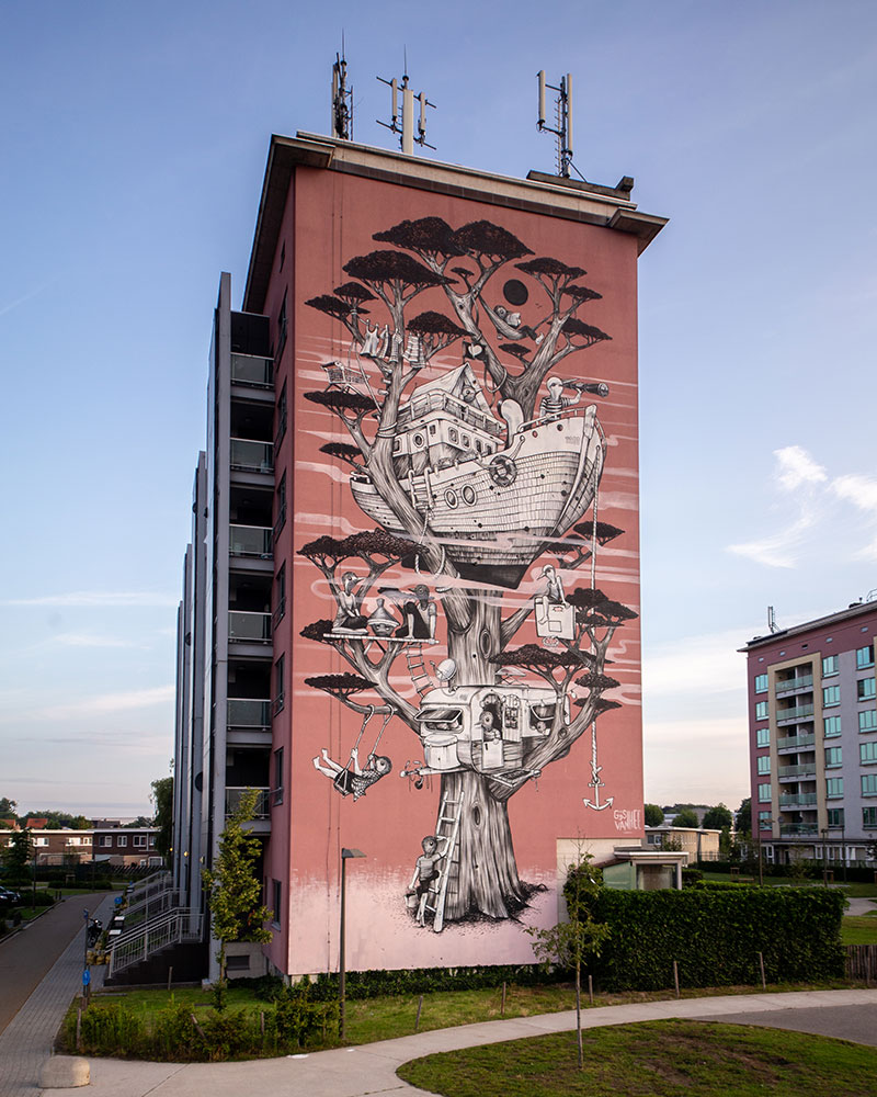 Gijs Vanhee artist de murale și litografii
